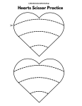 Hearts Scissor Practice Worksheet – Little Scholars Workshop